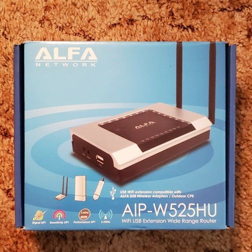 Original Alfa Network AIP-W525HU 802.11n USB WiFi Extender Router Ig ...