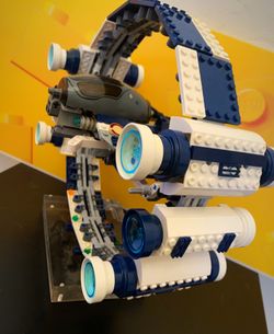 Lego Jedi Starfighter With Hyperdrive Booster Ring