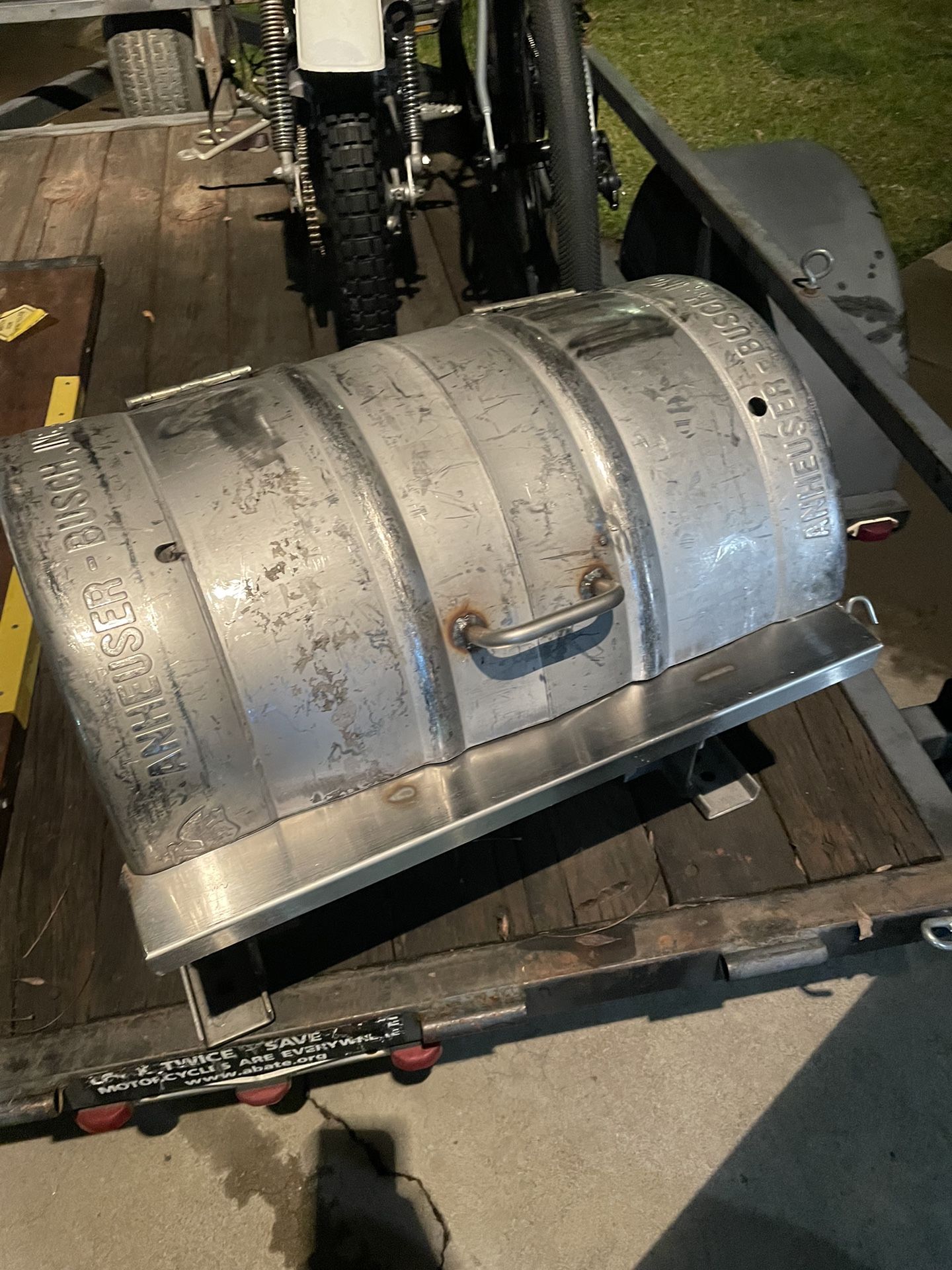 Beer Keg Fuel Tank