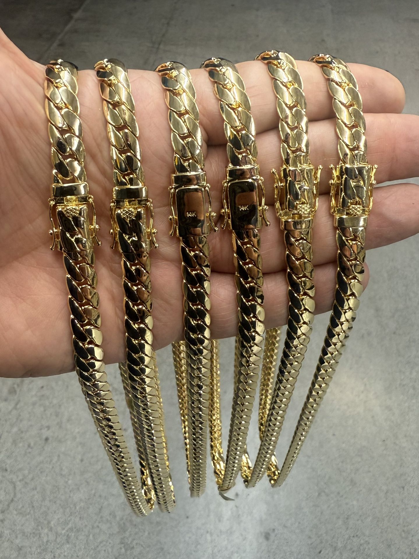 Best quality 14k stamped premium gold plated Available in 20mm 24”26 ...
