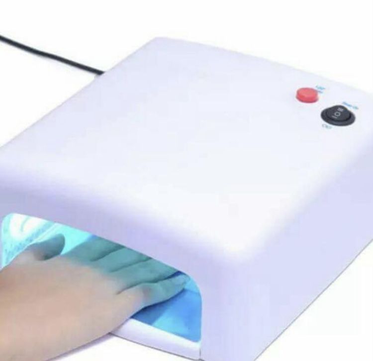 New Multifunction Nail Art, Gel Dryer/Curing UV Lamp 36W- White for ...