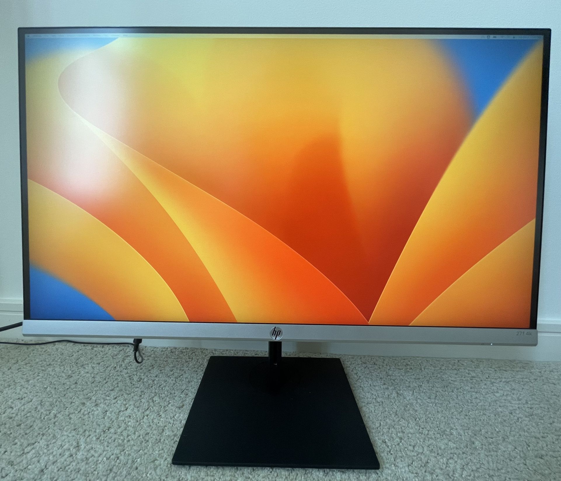 27-inch 4k monitor - HP for Sale in Seattle, WA - OfferUp