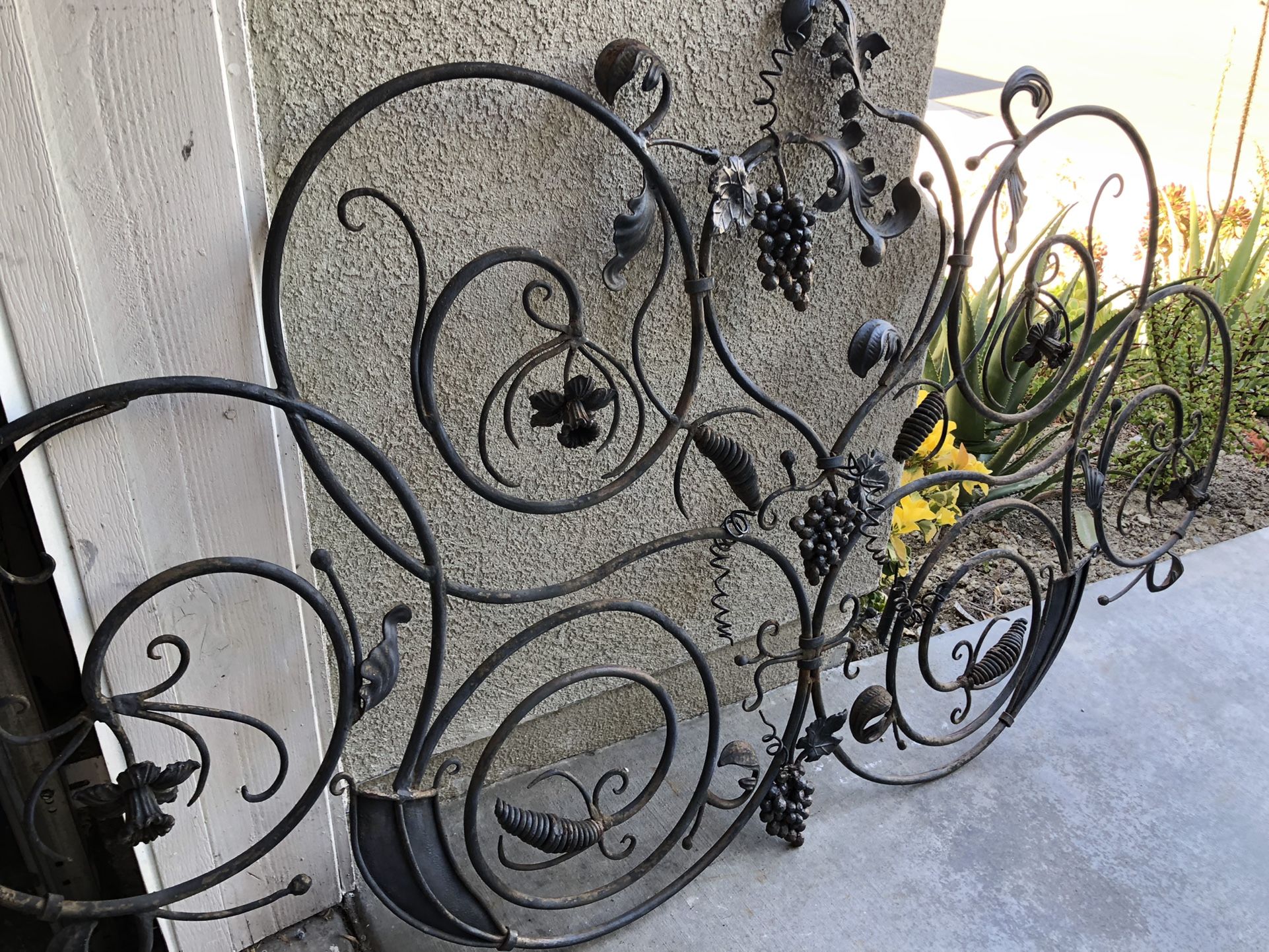 Wrought Iron Decorative Wall Piece for Sale in Orange, CA - OfferUp