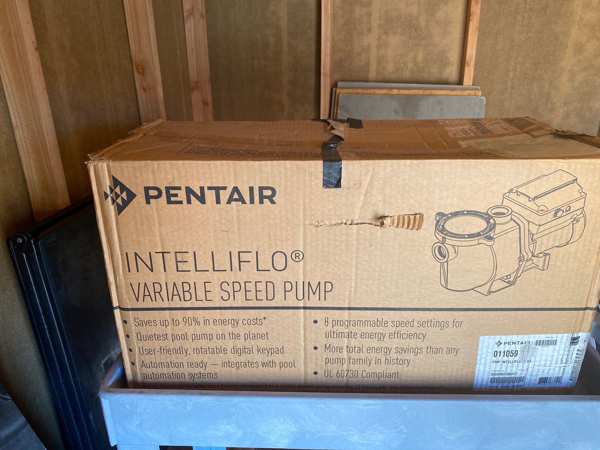 Pool Pump - Pentair VSP Pump 1 HP for Sale in San Tan Valley, AZ - OfferUp