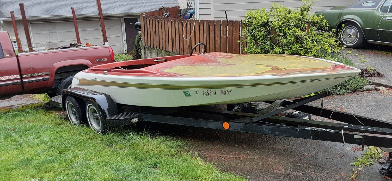 64 STEVENS 18' V DRIVE for Sale in Bonney Lake, WA - OfferUp