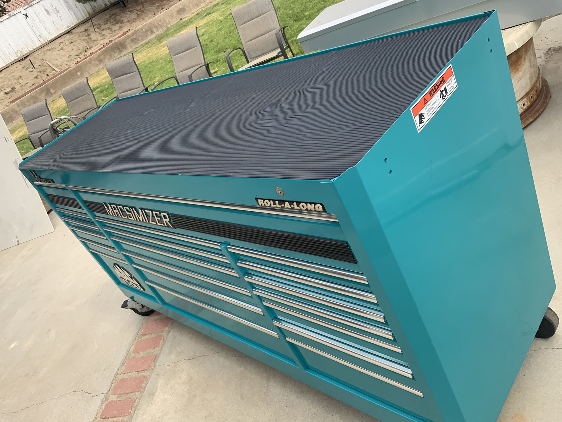 MAC TOOLS Macsimizer Toolbox 55 T-Bird Blue for Sale in Loma Linda, CA ...