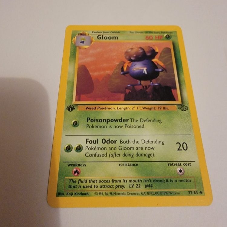 Gloom Card Pokemon