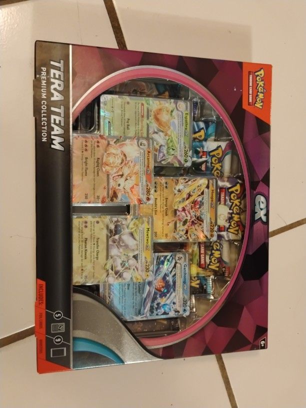 Brand New Pokémon Terra Team Premium Collection Boxes $60 Each for Sale ...