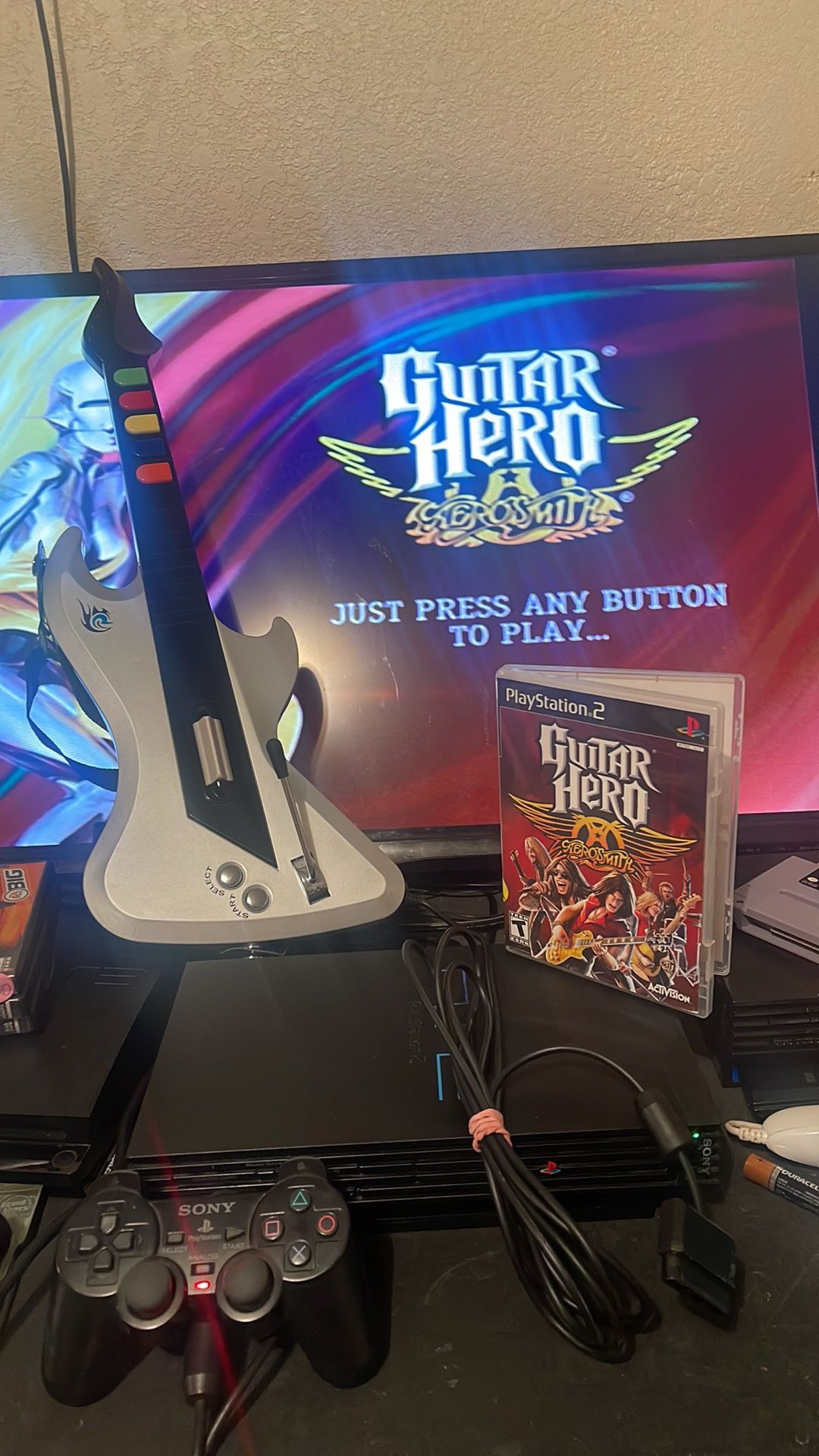 Guitar Button Game