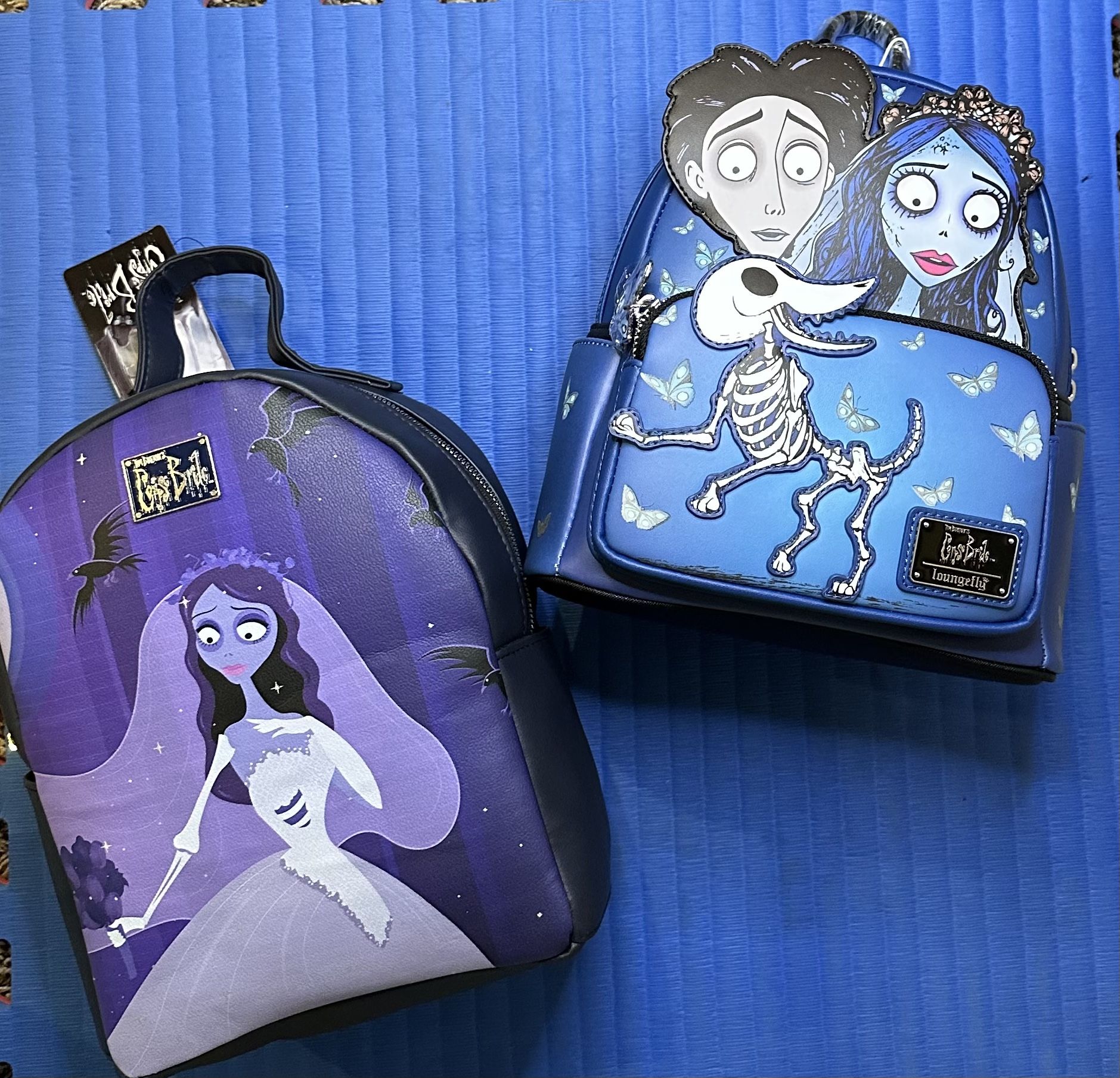 Loungefly Corpse Bride (Emily & Víctor Glow in the Dark) Mini Backpack ...