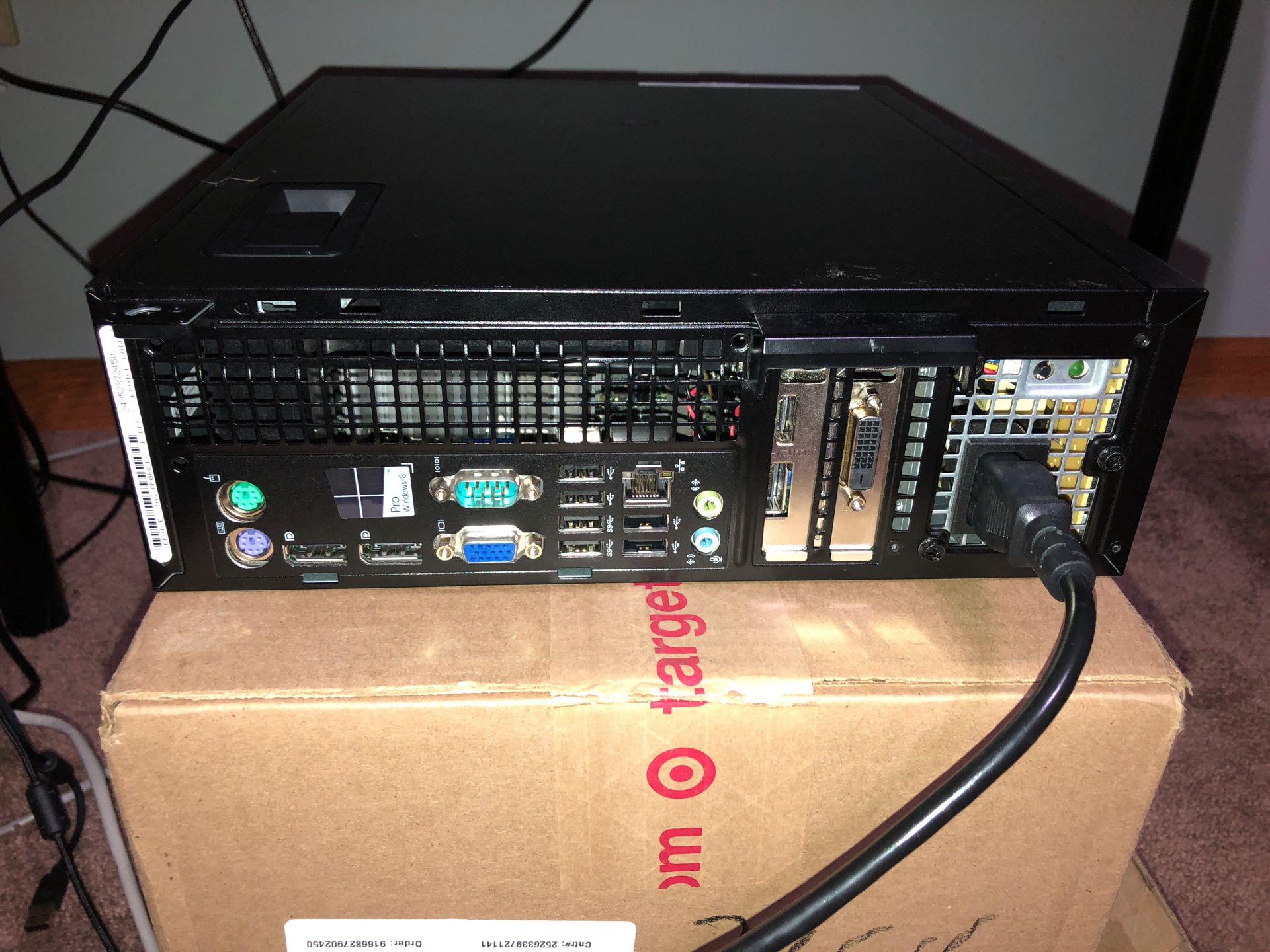 Dell Optiplex 7020 Upgraded with GTX 1050 Low Profile Ti Graphics Card ...