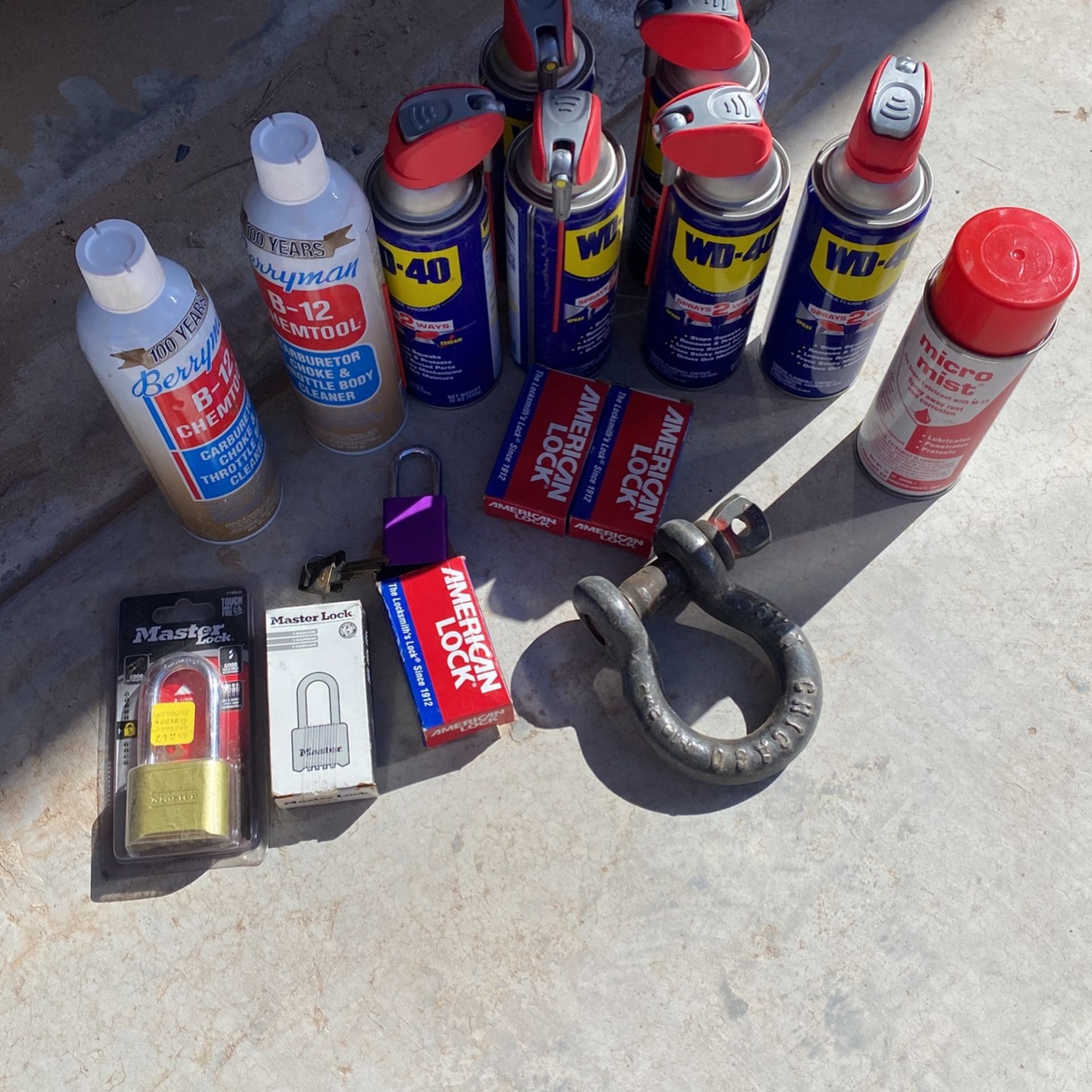 Locks , WD-40 for Sale in El Paso, TX - OfferUp