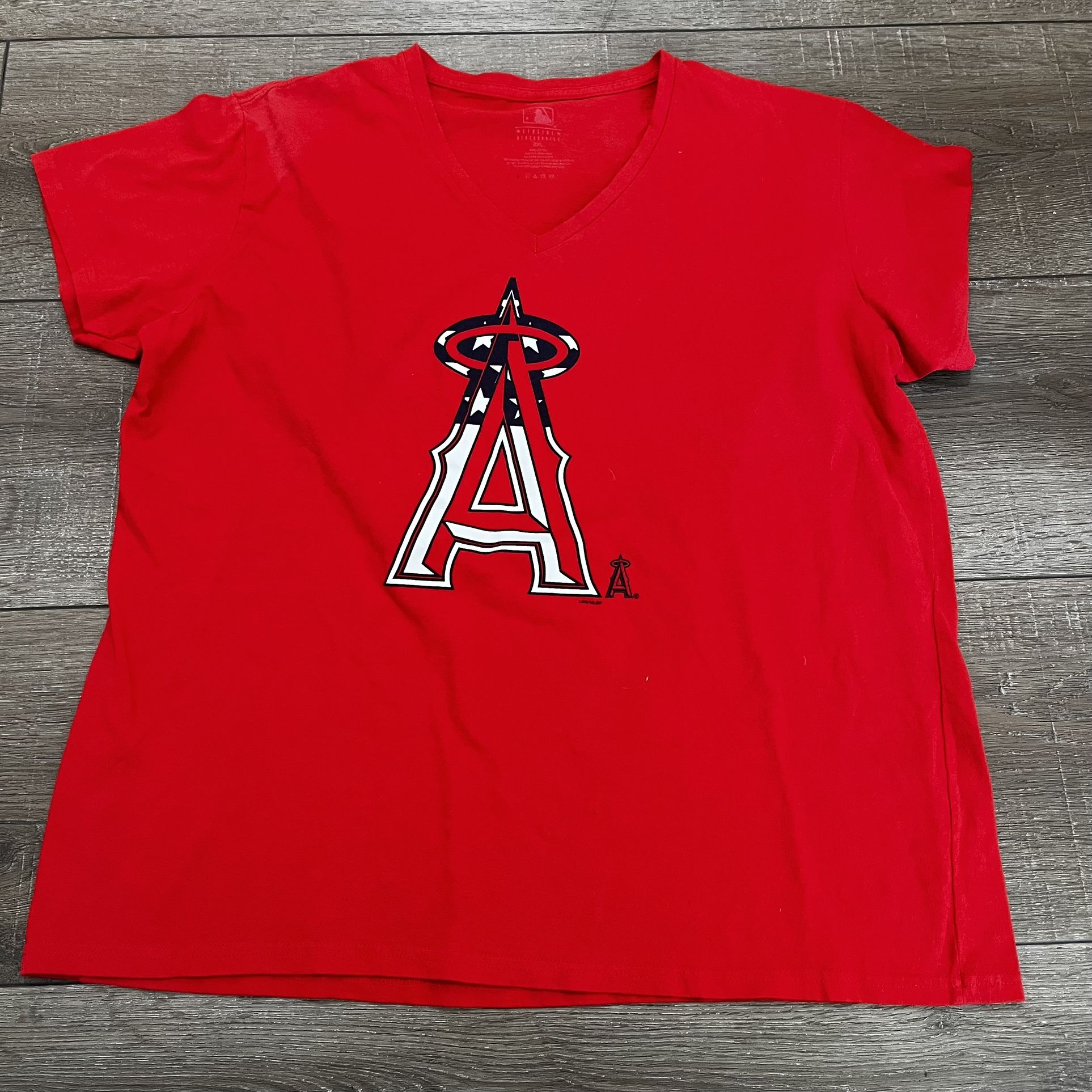 Los Angeles Anaheim Angels MLB Baseball V-neck T-shirt Women’s Sz 2XL for Sale in Glendora, CA ...