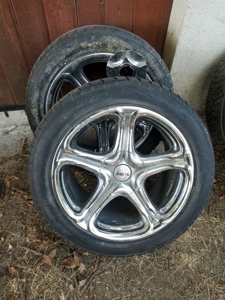 Antera wheels and tires for Sale in Los Angeles, CA - OfferUp