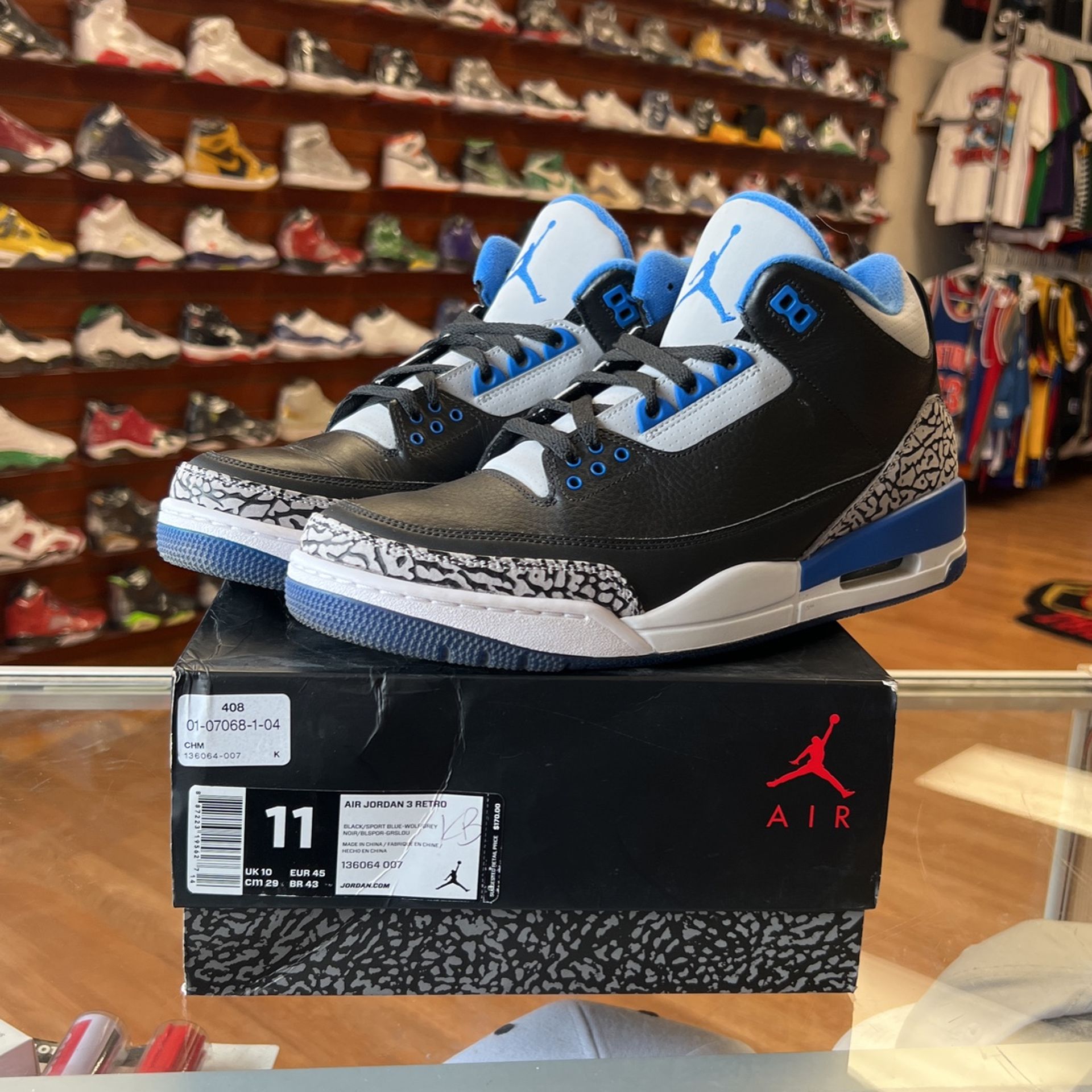 Jordan 3 Sport Blue