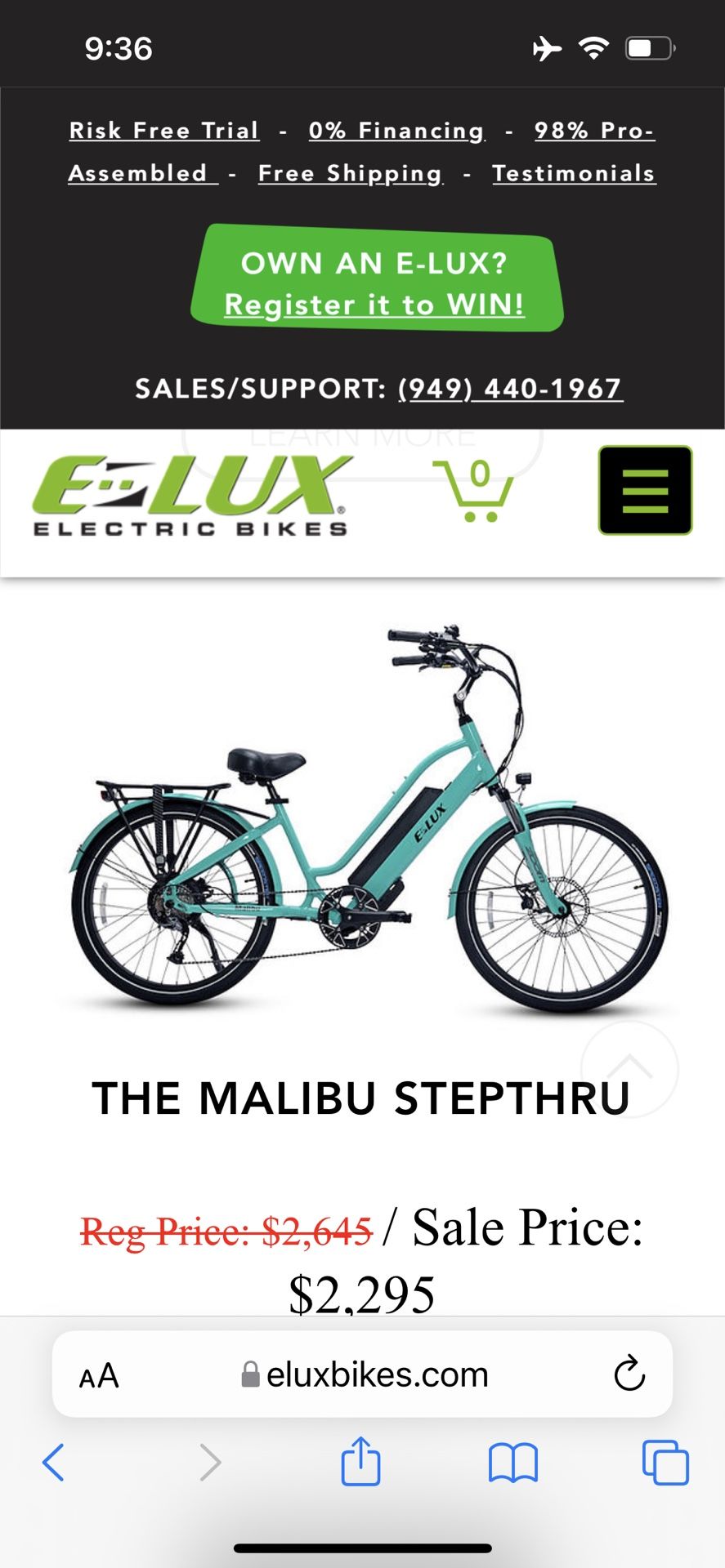 Malibu ELux Electric Bike for Sale in Santee, CA - OfferUp