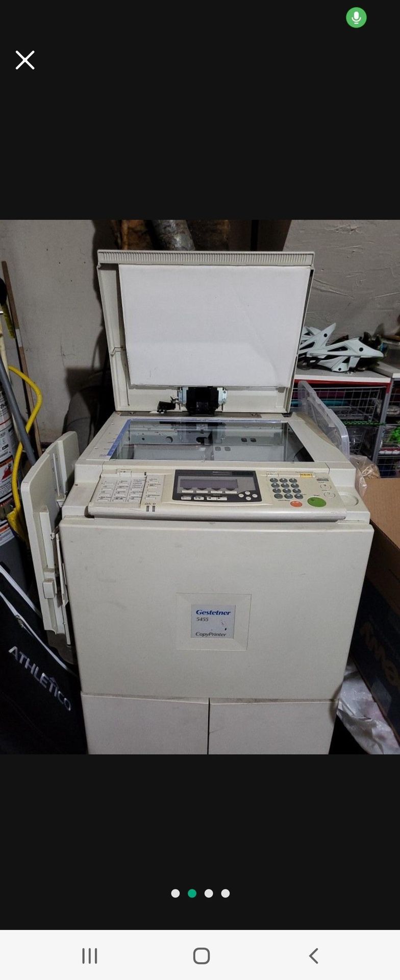 CopyPrinter Gestetner 5455 Copier for Sale in Imperial Beach, CA - OfferUp