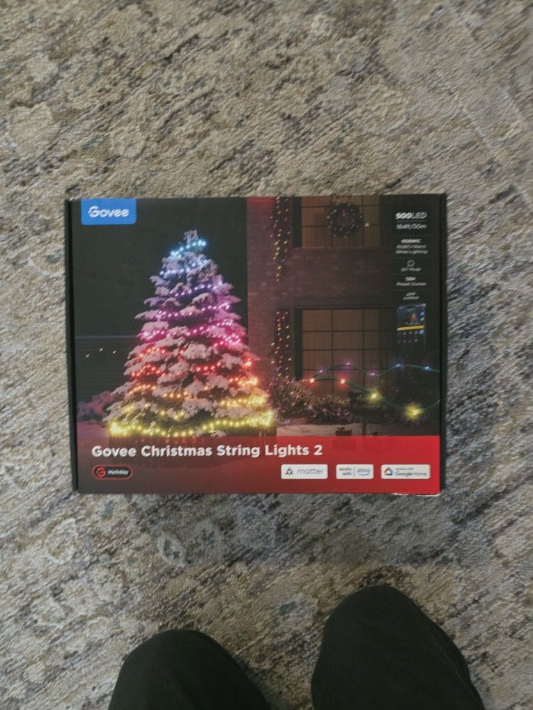 Govee Christmas String Light 2 500 Led Smart for Sale in Phoenix, AZ ...