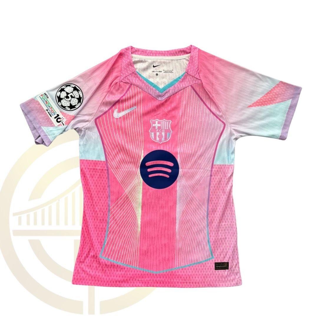 FC Barcelona Pink Jersey #10 Lamine Yamal – Limited Edition Fan ...