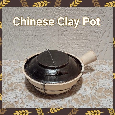 SMALL CHINESE CLAY COOKING POT (UNUSED) for Sale in Ontario, CA - OfferUp