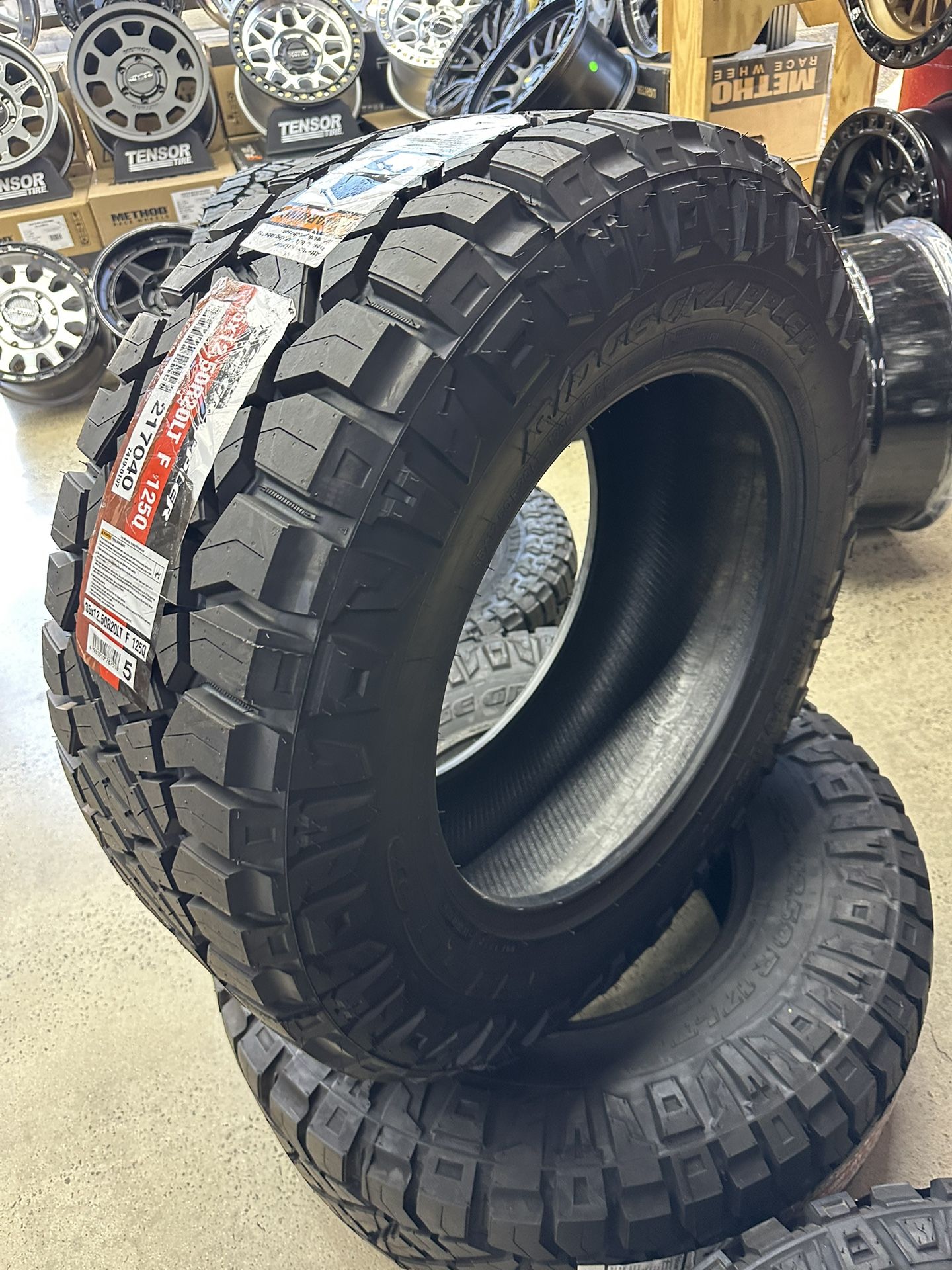 35x12.50x20 NITTO RIDGE GRAPPLERS for Sale in Long Beach, CA - OfferUp