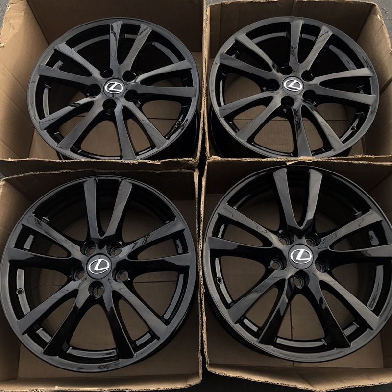 Lexus Black Rims