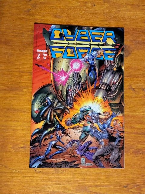 Cyber Force Image Comics #7 September 1994 This Cyber Force comic book ...