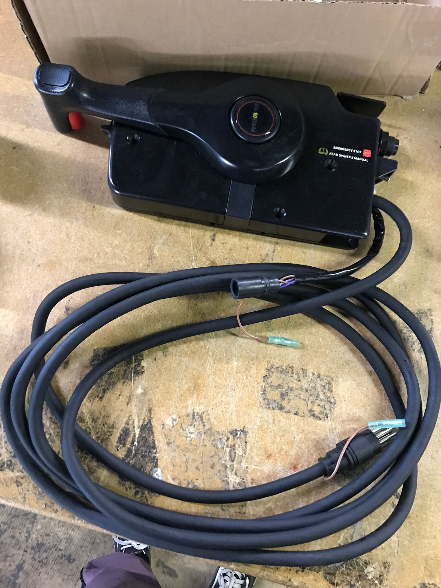 Amarine-made 881170A3 Boat Motor Side Mount Remote Control Box with 8 ...