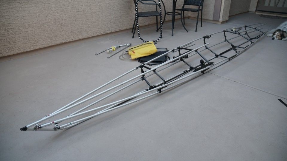 Folbot Cooper Folding Kayak 16'6" Teal color for Sale in Chandler, AZ ...
