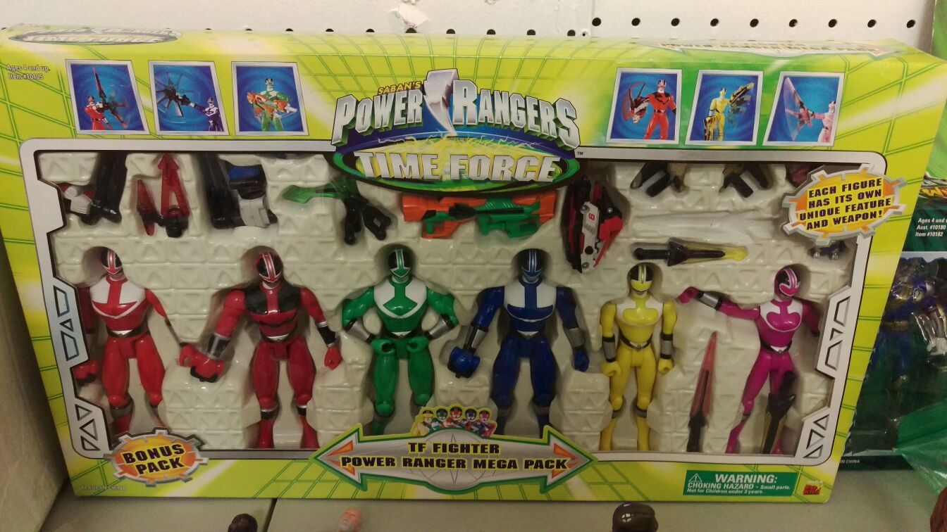 Power Rangers Time Force Toys
