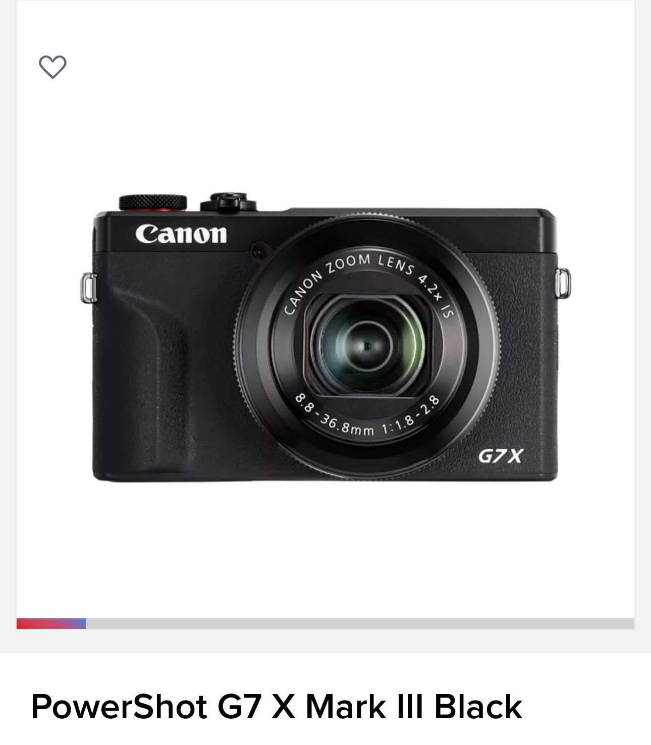 Canon G7X Mark II for Sale in Mission Viejo, CA - OfferUp