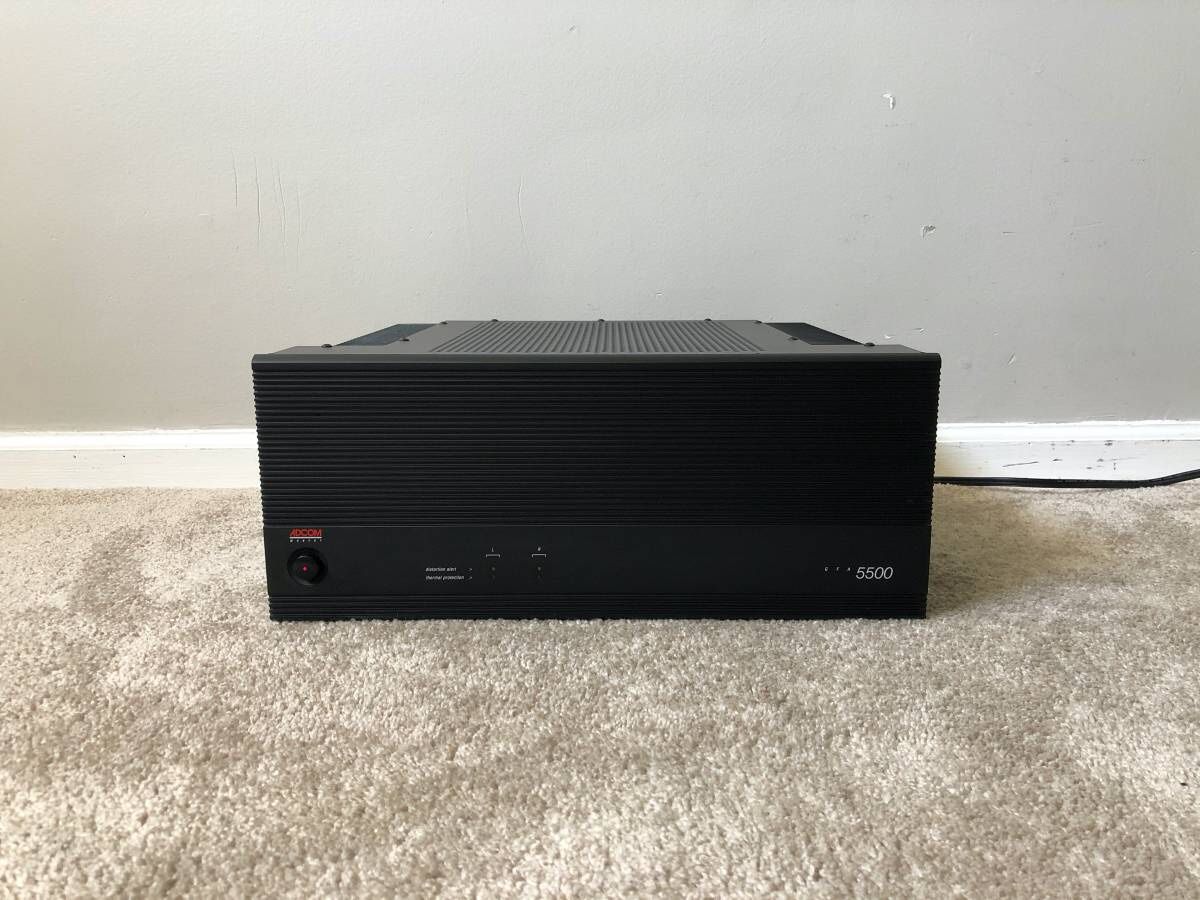 Adcom GFA-5500 2 Channel Home Stereo Power Amplifier Amp for Sale in ...