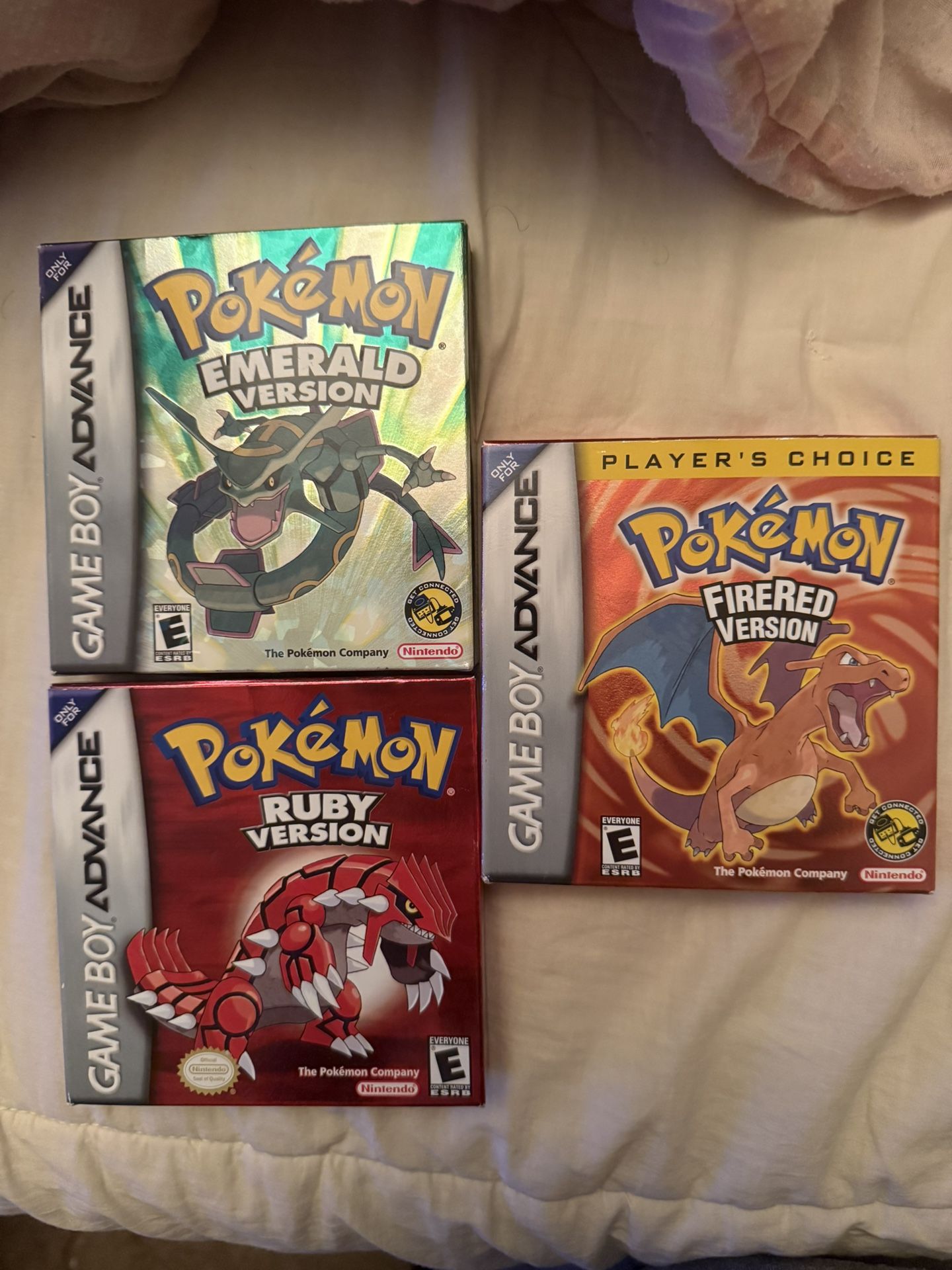 Pokemon Emerald, Ruby, FireRed Original Boxes Only! for Sale in ...