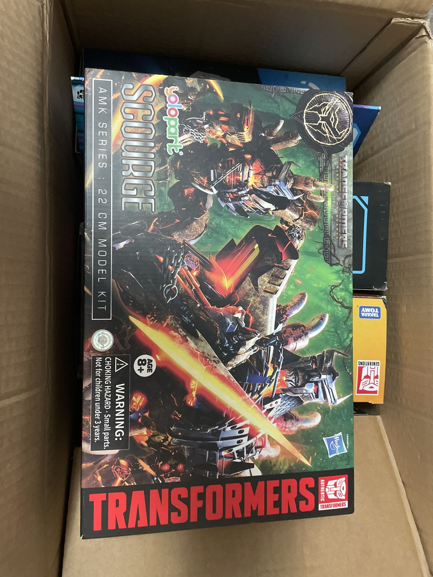 Transformers: Rise of the Beasts - 22cm Scourge Model Kit - AMK Series ...