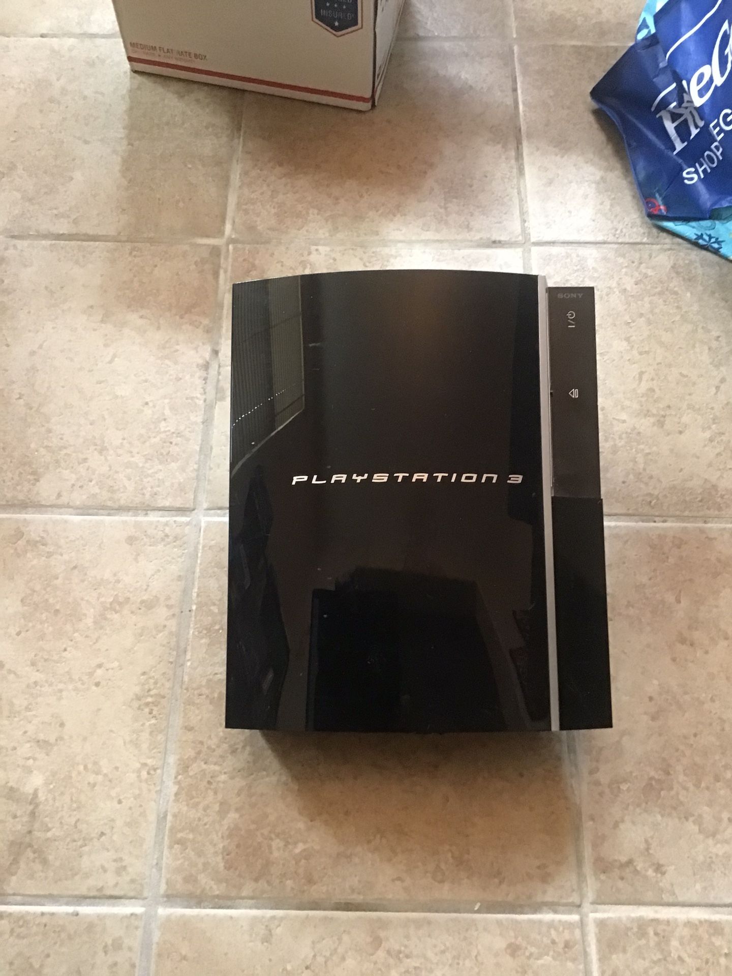 PS3 PlayStation 3 Game Console ONLY - For Repair Or Parts Please Read ...