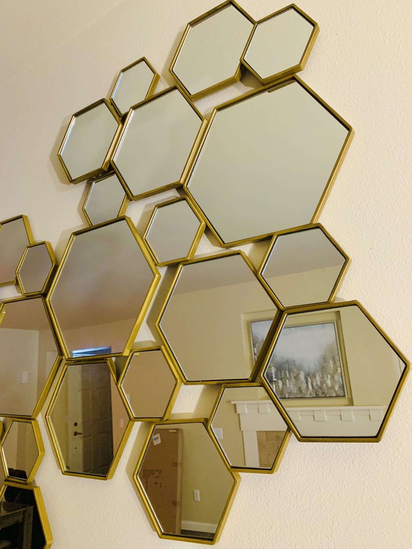 Hexagon Mirror Designs