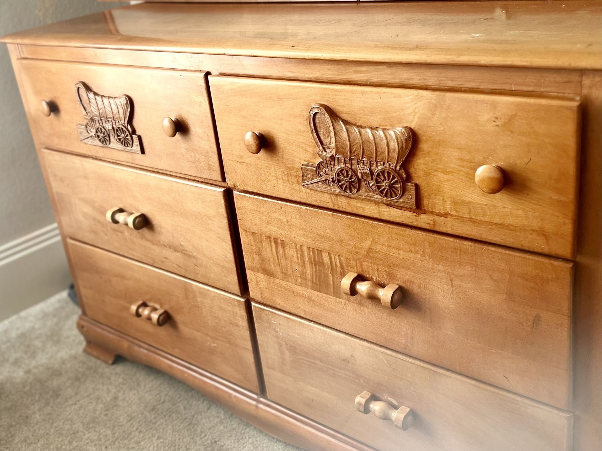 Two Sets. Antique Virginia House Bedroom Furniture. for Sale in ...