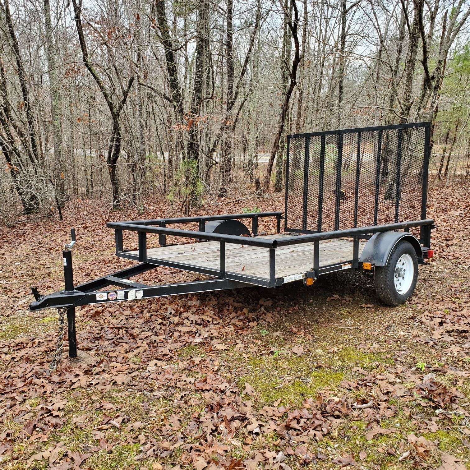 Carry-On 6 ft. x 8 ft. Open Wood-Floor Utility Trailer for Sale in ...