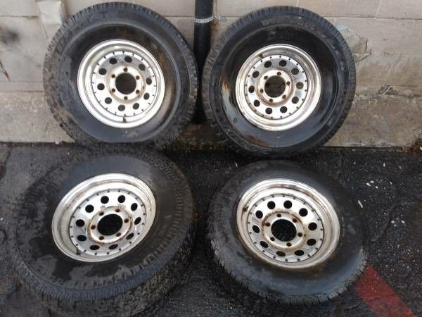 Chrome outlaw style 15 inch rims. 6 lug chevy, Nissan, Toyota, more for ...