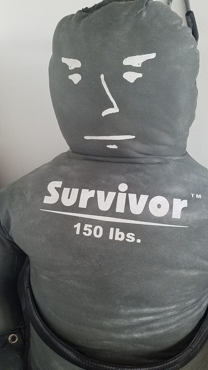 Survivor Agility training dummy for rescue or weight training 150 lbs ...