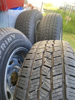 16x8 Weld Typhoons W/ 245/70r16 All Season Tires for Sale in Honolulu ...