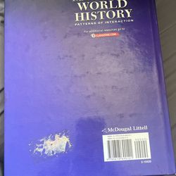 World History Textbook Mcdougal Littell