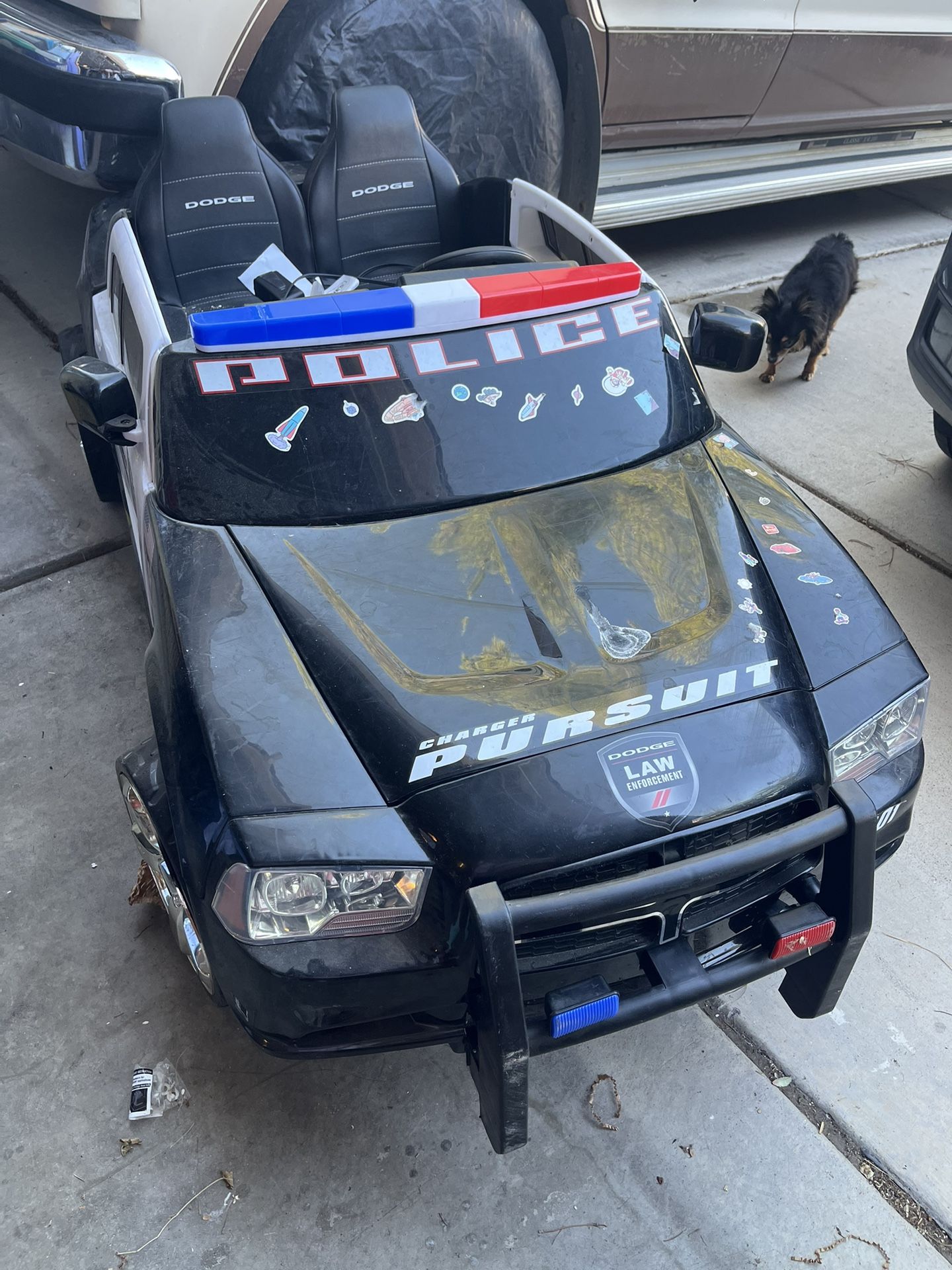 Kid Trax Dodge Pursuit Police Car Power Wheels for Sale in Las Vegas ...