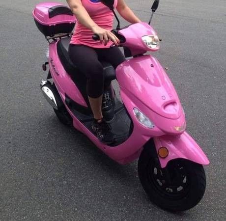 Hot Pink Tao Tao 50cc Scooter / Moped for Sale in Charlotte, NC - OfferUp