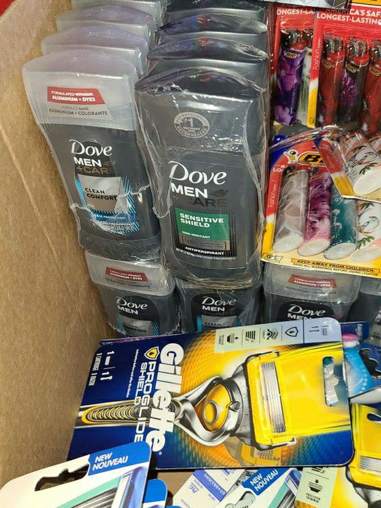 Gillette Razors Dove Deodorant Bic Lighters for Sale in Turlock, CA ...