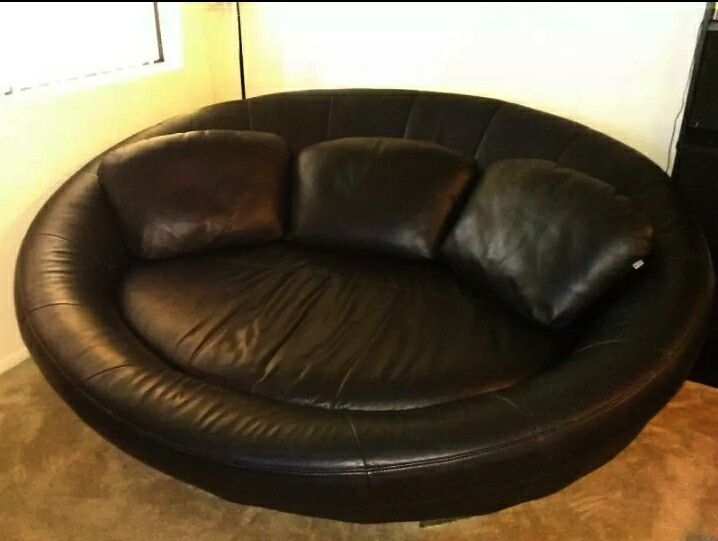 Leather Cellini UFO Sofa for Sale in Tucson, AZ - OfferUp
