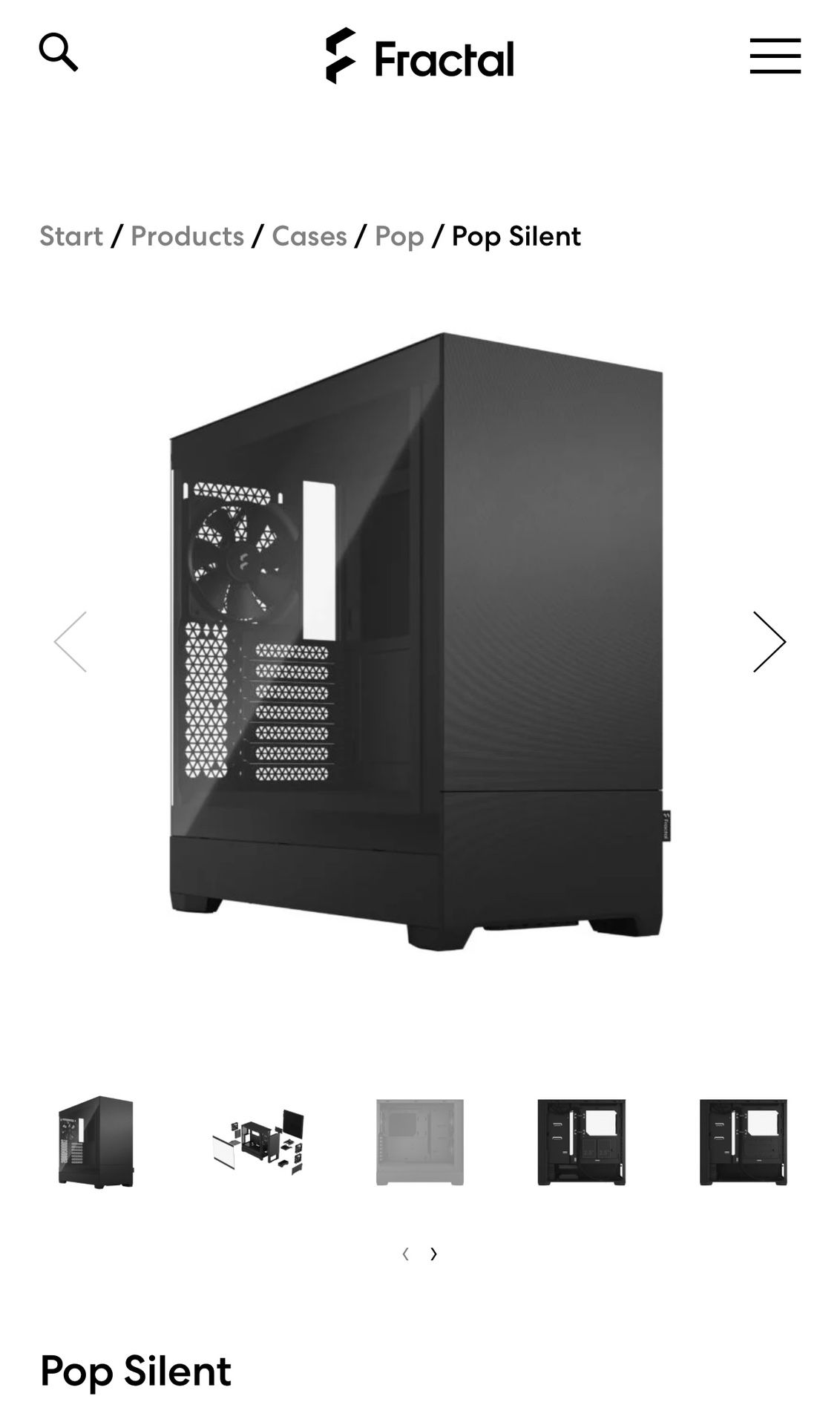 New Fractal Computer Case for Sale in Virginia Beach, VA - OfferUp