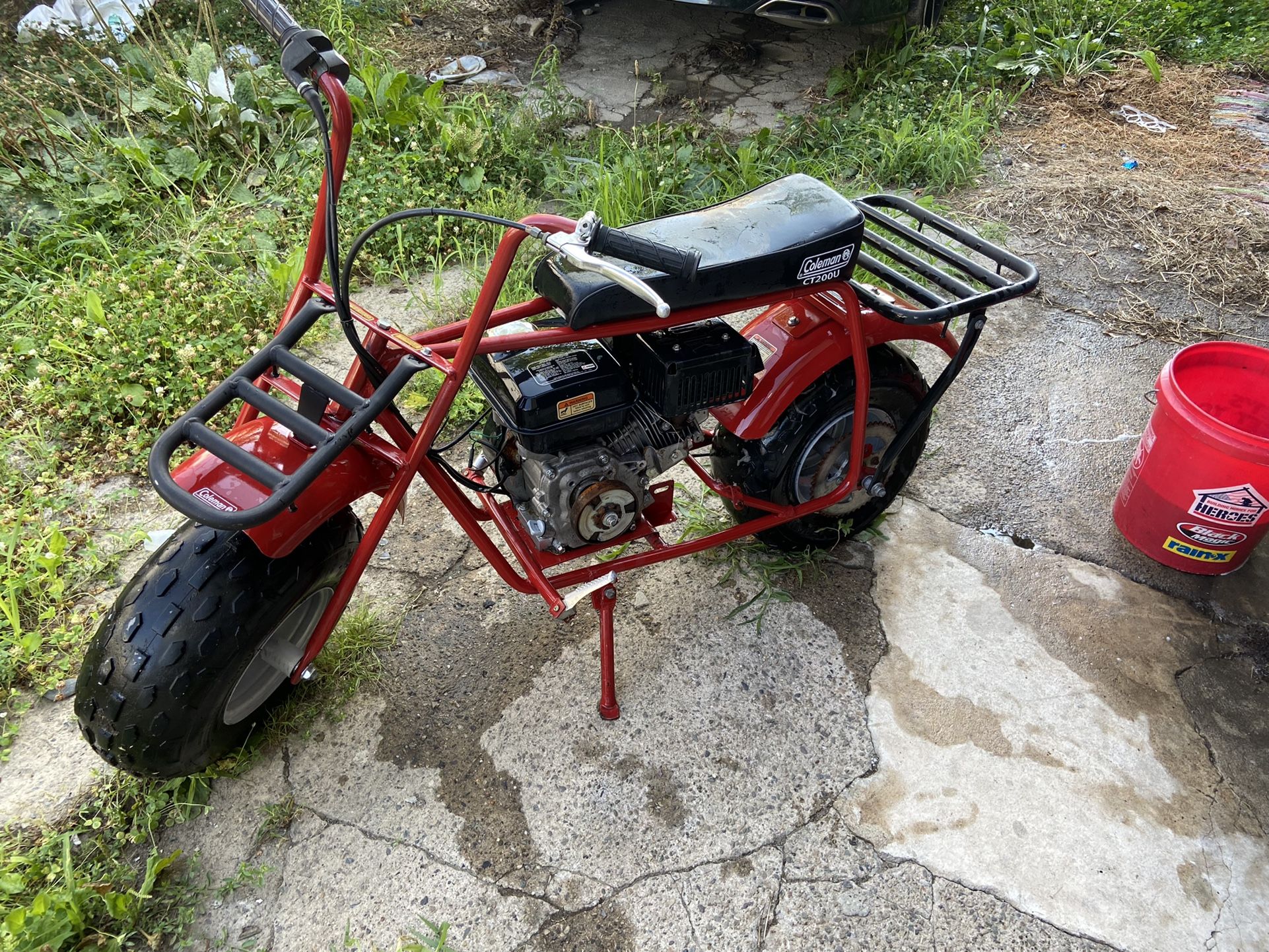Custom 224cc Coleman Mini Bike for Sale in Merion Station, PA - OfferUp