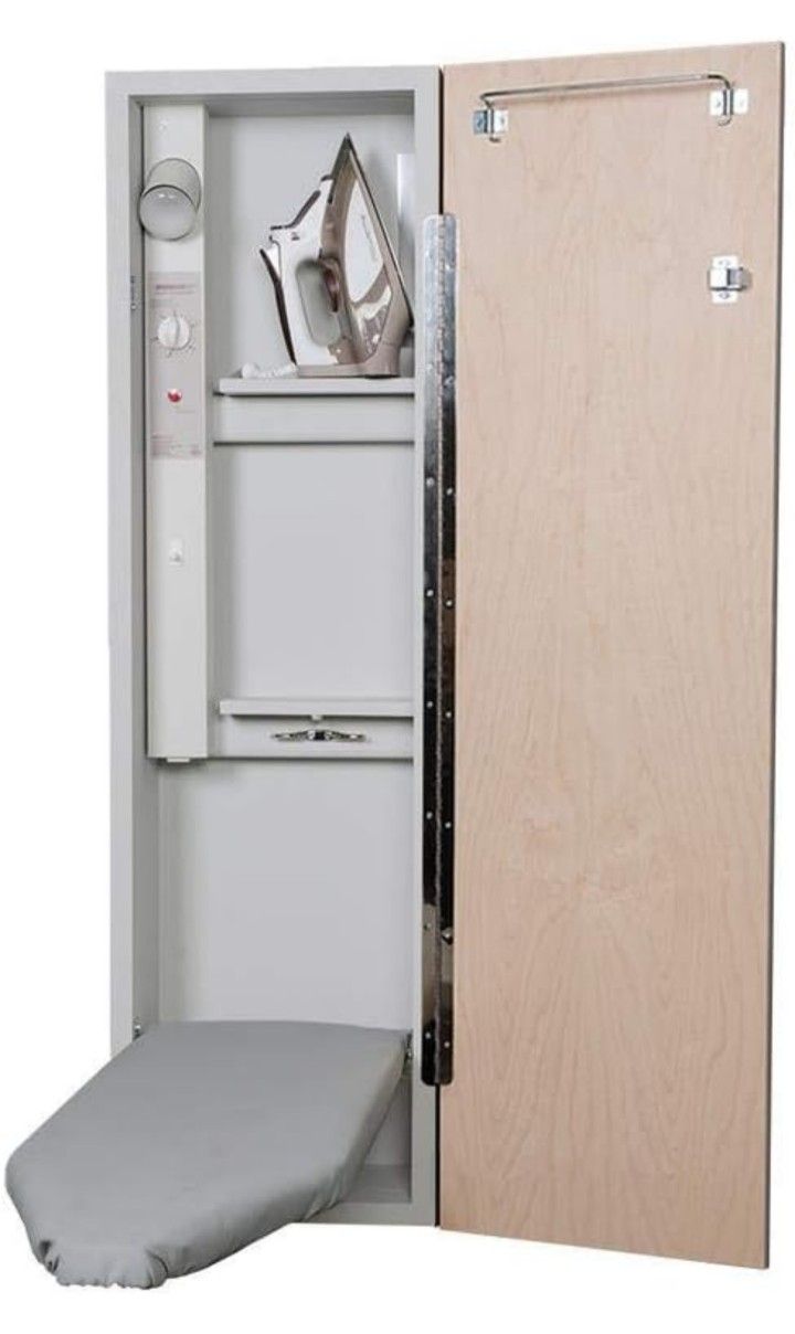 Iron A Way Ironing Center - 42" Built-in Ironing Board with Electric ...