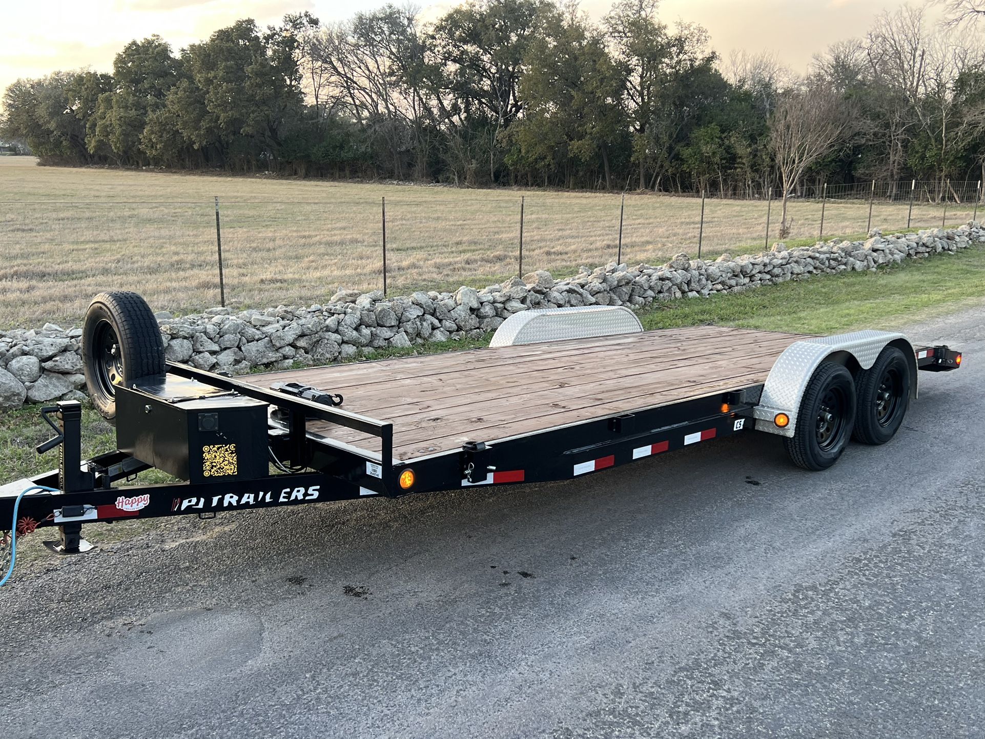 2023 PJ Car Hauler 20Ft Trailer C5 - Electric Winch for Sale in Austin ...